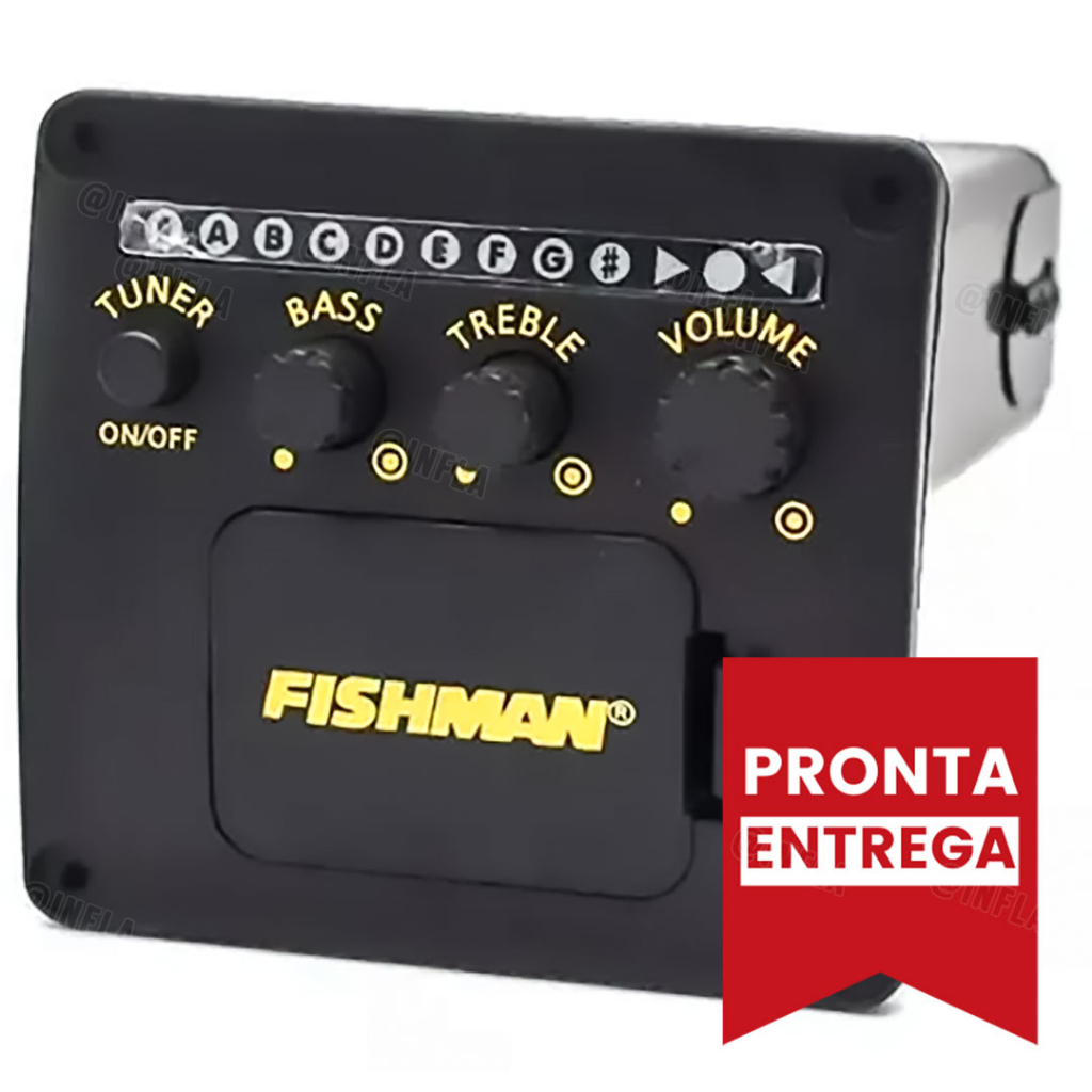Captador Fishman 2 Bandas Violão Viola Ukulele Cavaco | Shopee Brasil