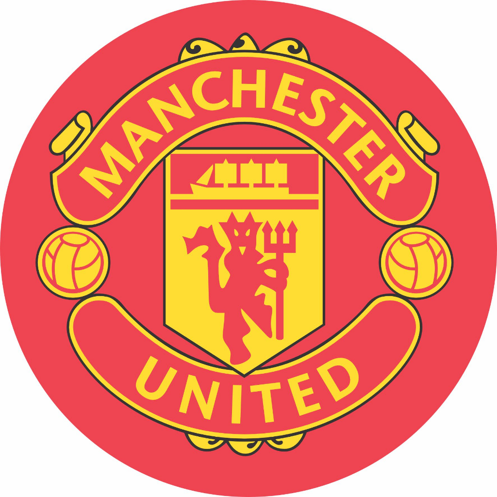 Painel Redondo Tecido Sublimado Manchester Red Devils 2 | Shopee Brasil
