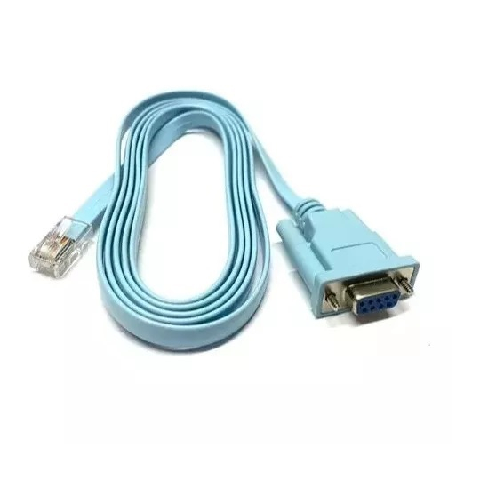Cabo Console Rj45 - Db9 Lacrado | Shopee Brasil