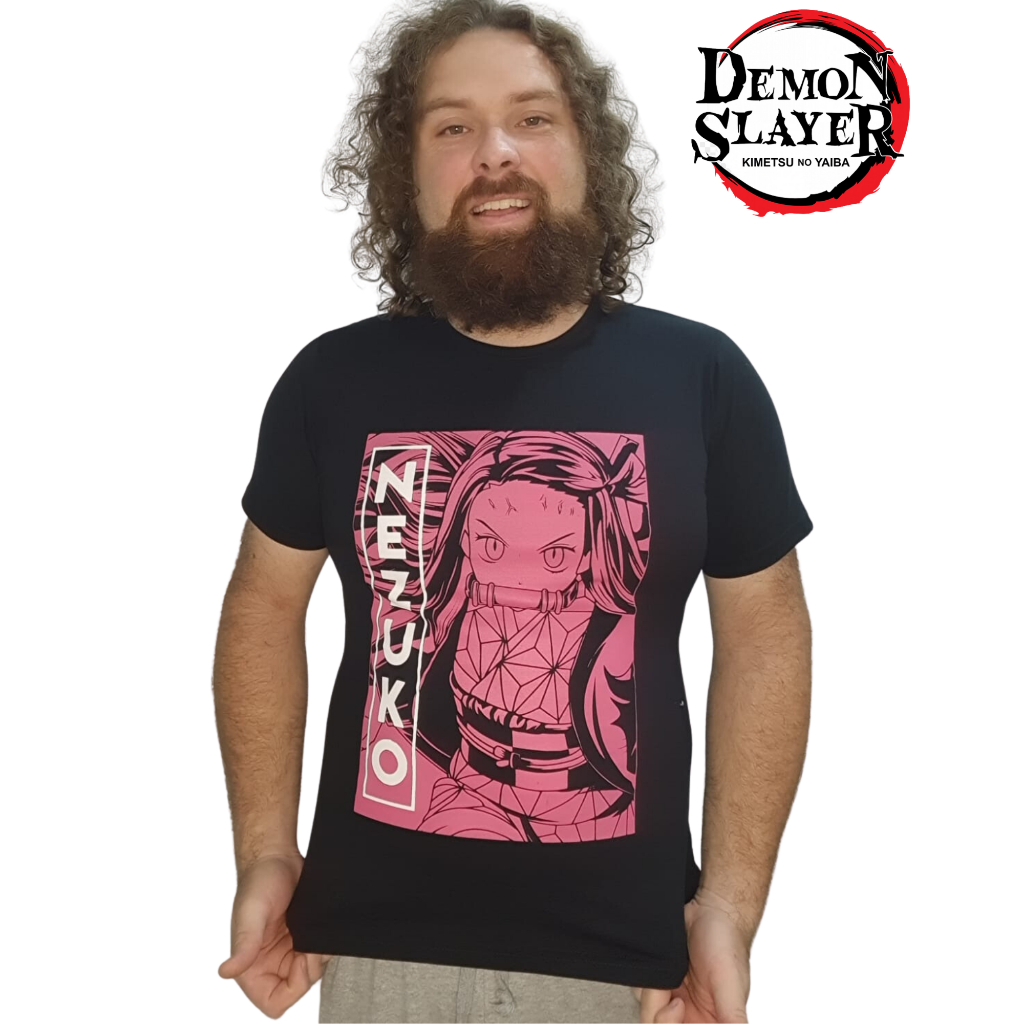 Camiseta Nezuko | Shopee Brasil
