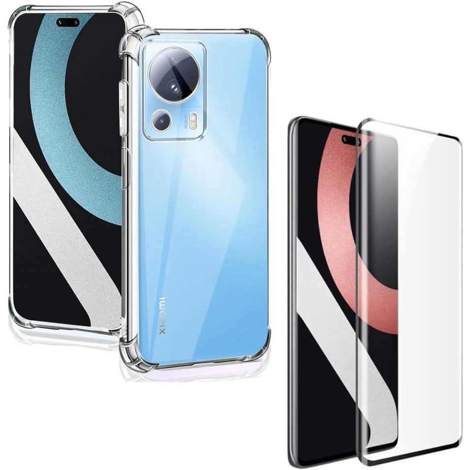 Capa Capinha Anti Impacto + Película Premium Cerâmica 9D Compatível Com Xiaomi Mi 13 Lite ...