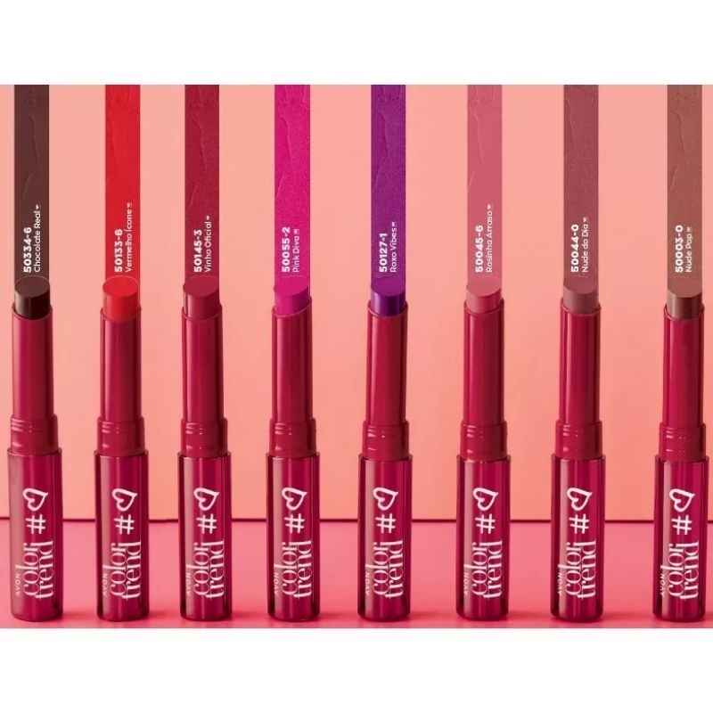 Avon color trend batom queridinho semi matte | Shopee Brasil