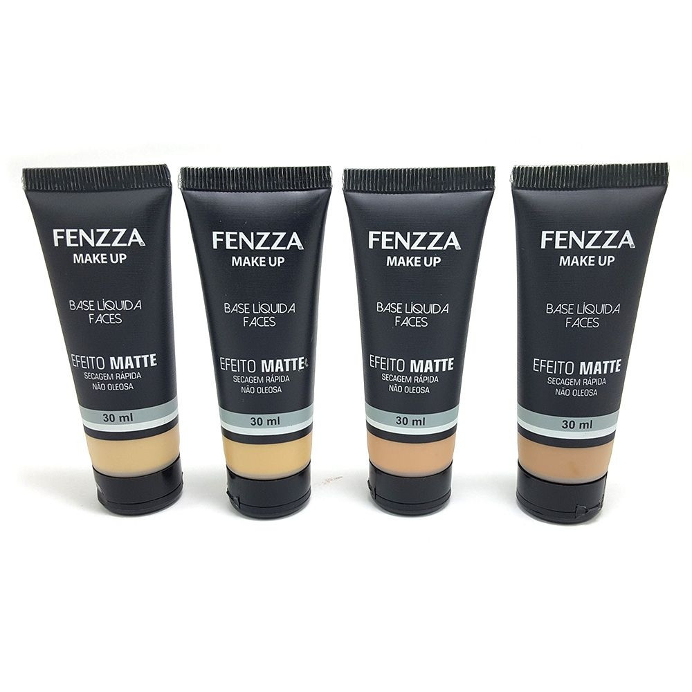 Base Natural Liquida Fenzza Com Efeito Matte | Shopee Brasil