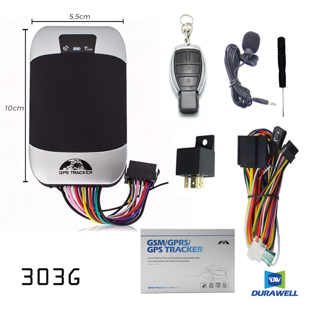 Gps Rastreador Com Controle Tk-303g Carro & Moto | Shopee Brasil