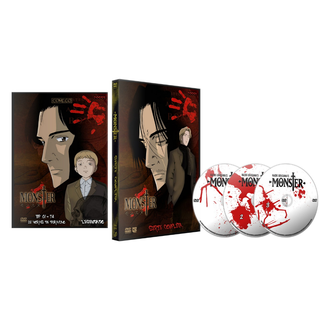 Dvd Anime Monster Série Completa | Shopee Brasil