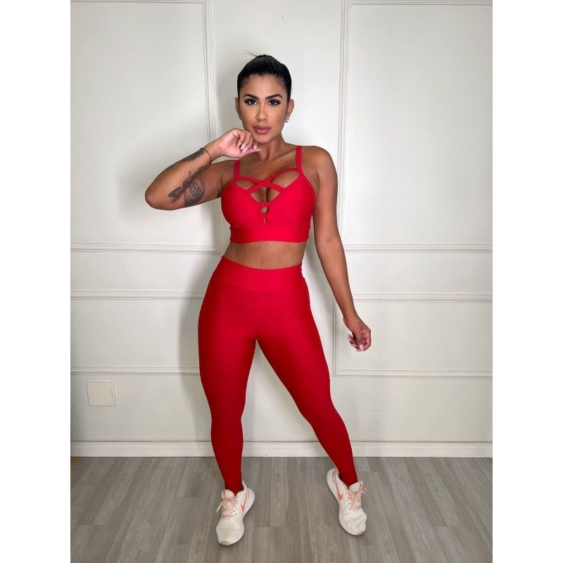 conjunto Poliamida | Shopee Brasil