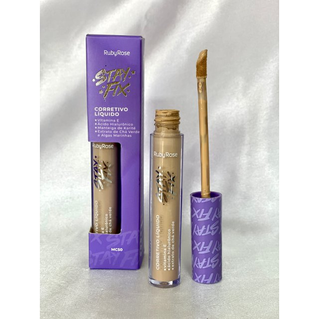 Corretivo Liquido Stay Fix HB912 Ruby Rose | Shopee Brasil