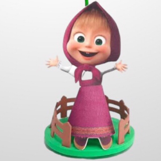 kit Centro de mesa masha e o urso | Shopee Brasil