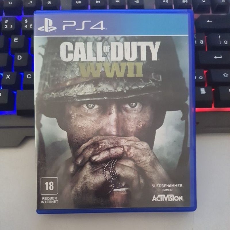 call of duty ww2 ps4 midia fisica | Shopee Brasil