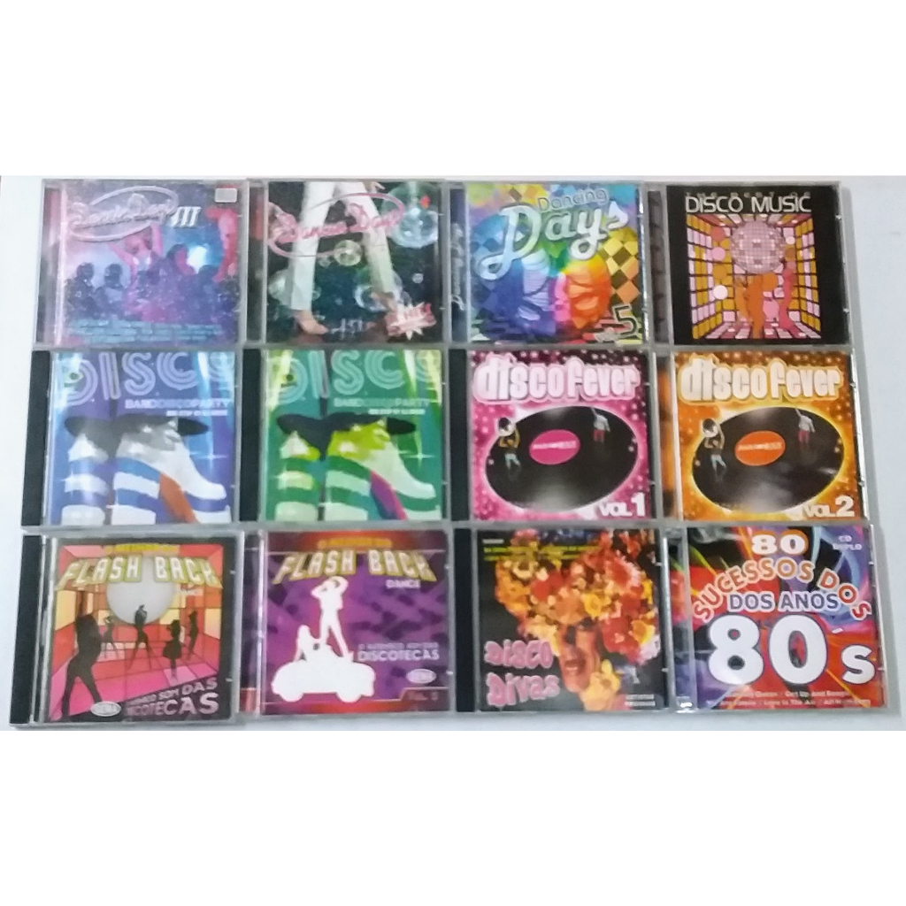 CD Flash Back Disco Music Anos 70-80 Originais Gravadora Á Escolha ...