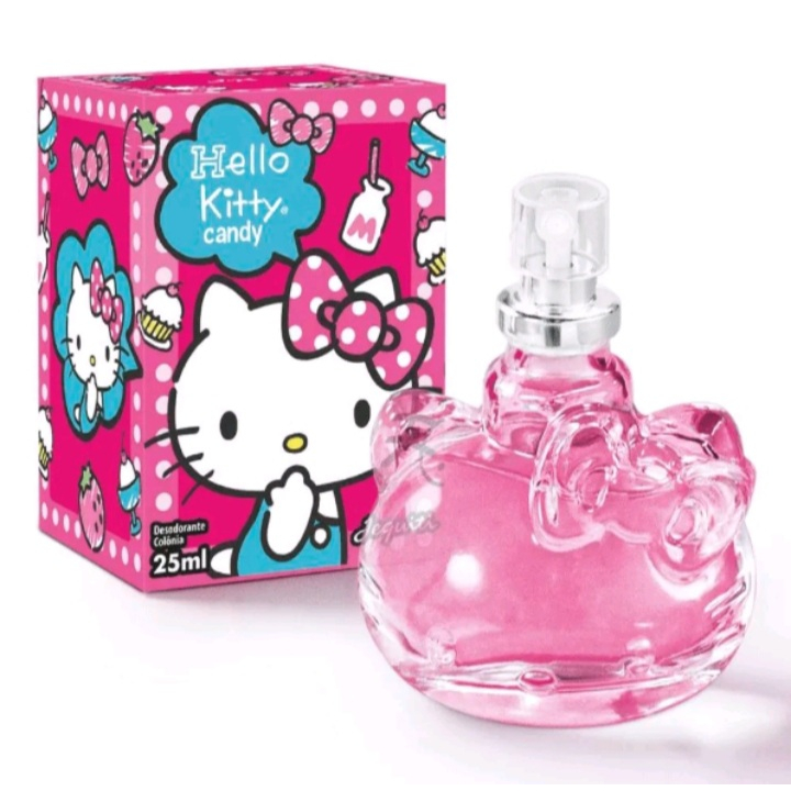 Colônia Infantil Hello Kitty Candy Jequiti 25ml | Shopee Brasil