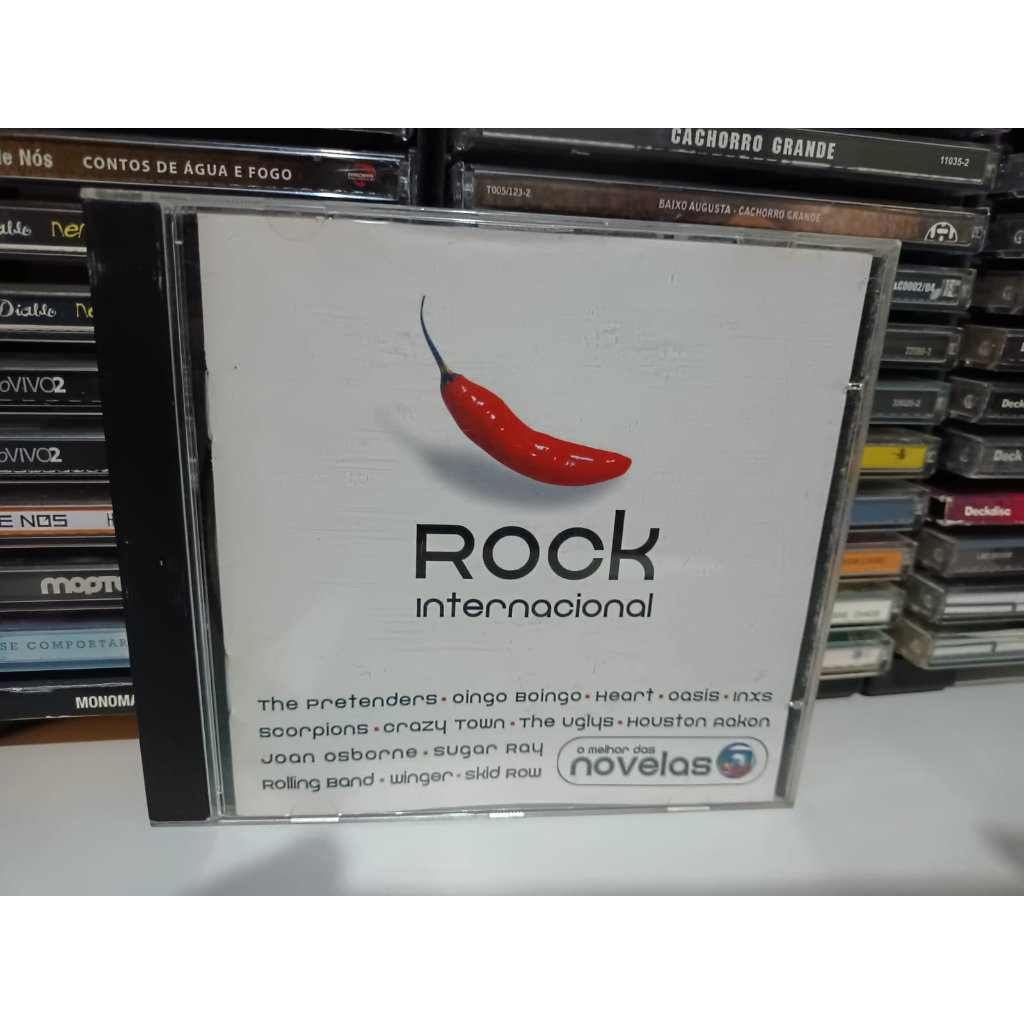 CD Rock Internacional - O Melhor das Novelas da Globo | Shopee Brasil