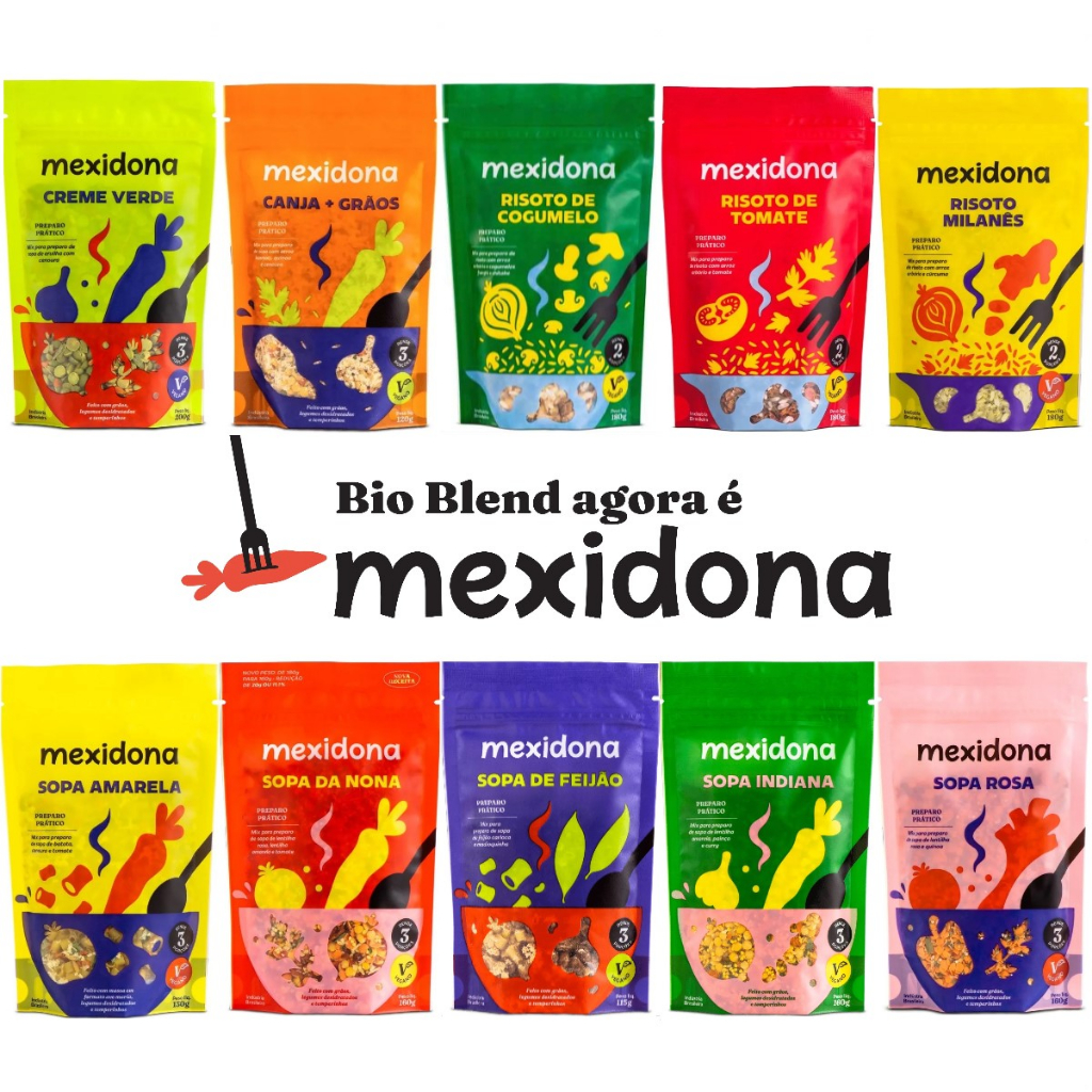 Sopas e Risotos Natural Vegano Mexidona Bio Blend - Escolha os sabores ...