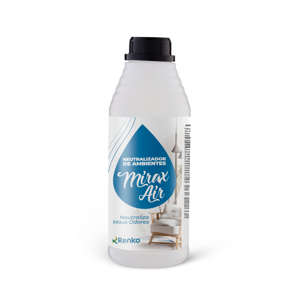 Neutralizador De Odor Tecido e Ar Mirax Air 1 Litro Renko | Shopee Brasil