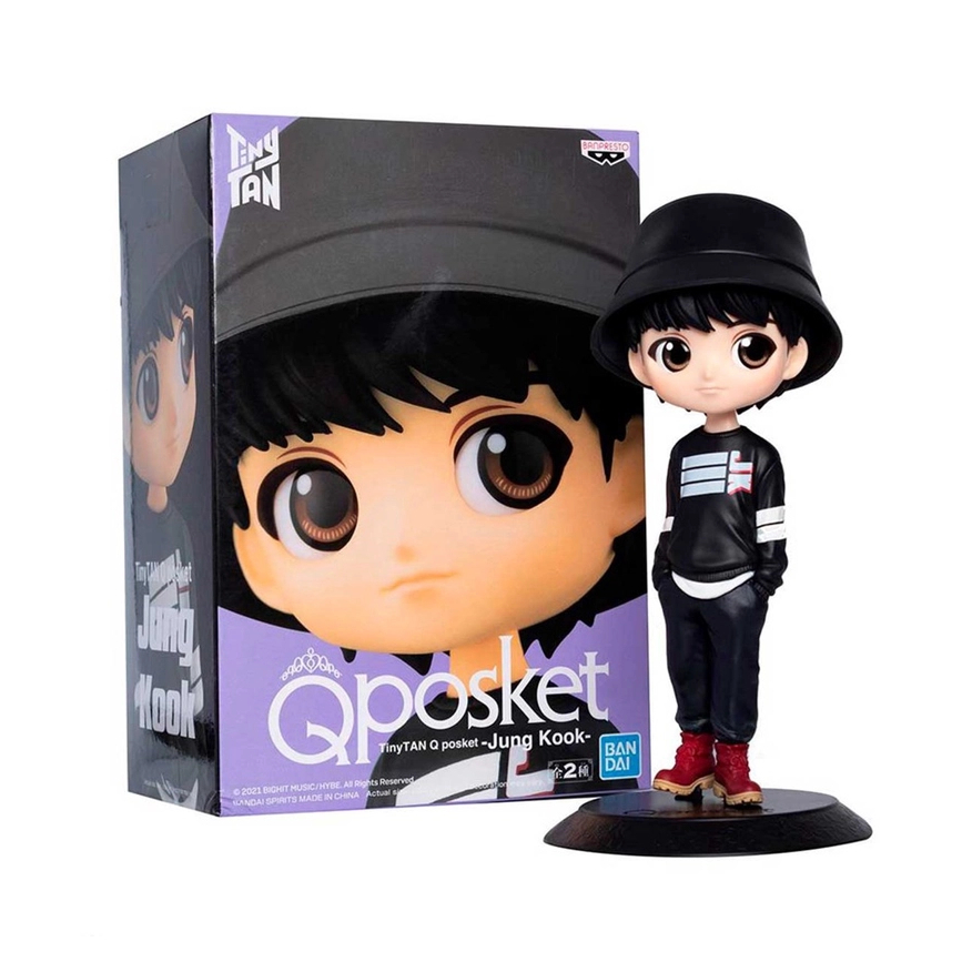Figure BTS - Jungkook - Tiny Tan Q Posket | Shopee Brasil