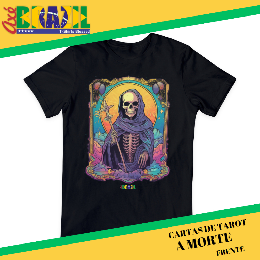 Camisa Axé Brazil Coleção O TAROT A Morte | Shopee Brasil Camisa Axé Brazil Coleção O TAROT A Morte | Shopee Brasil