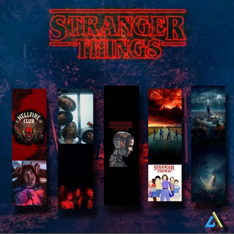 Marcador de Página - Stranger Things | Shopee Brasil