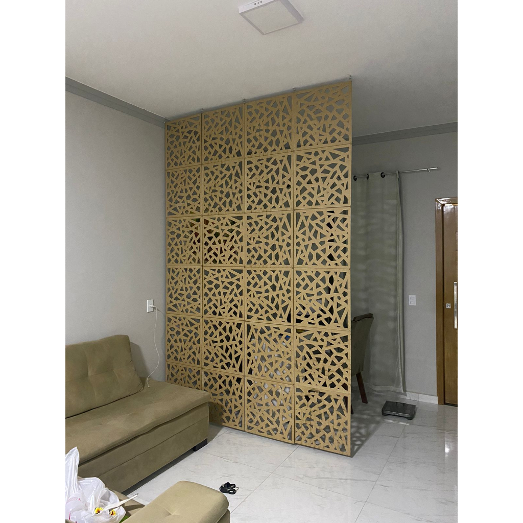 Divisoria de ambiente de 50x50cm - Escorrega o Preço