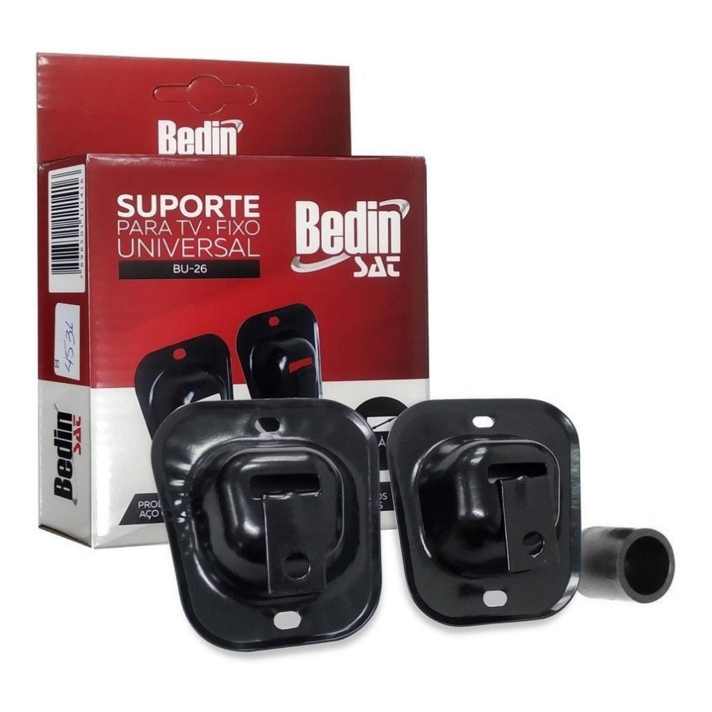 Suporte Pra Tv Universal Fixo 32 40 42 43 50 55 60 70 80 Polegadas ...