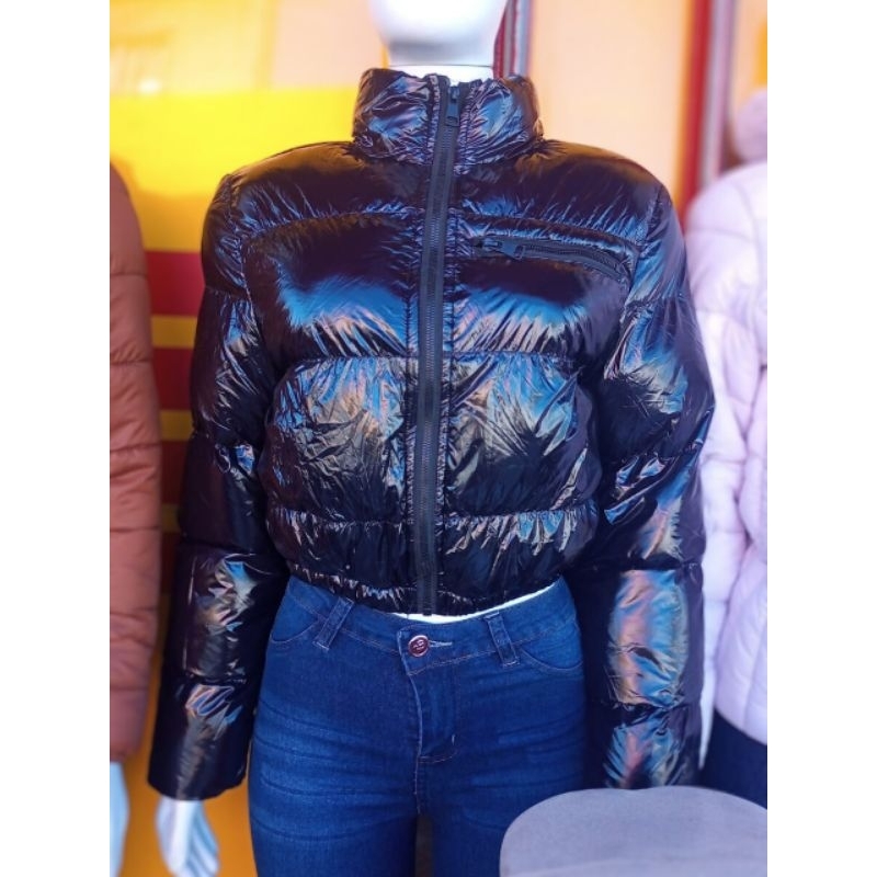 Jaqueta Feminina, Jaqueta Puff, Impermeável, forrada, moda | Shopee Brasil