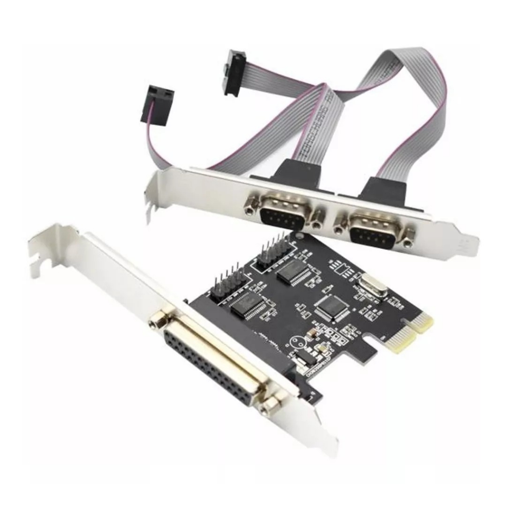 PLACA MULTISERIAL PCI-EXP SERIAL PARALELA | Shopee Brasil