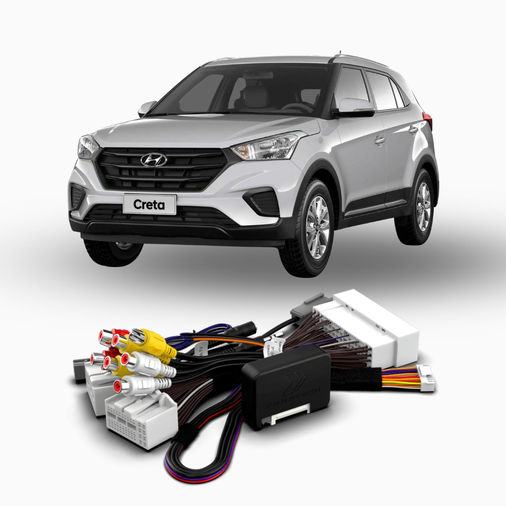 Interface de Vídeo p/ Central Multimídia Automotiva Hyundai Creta 2022 ...