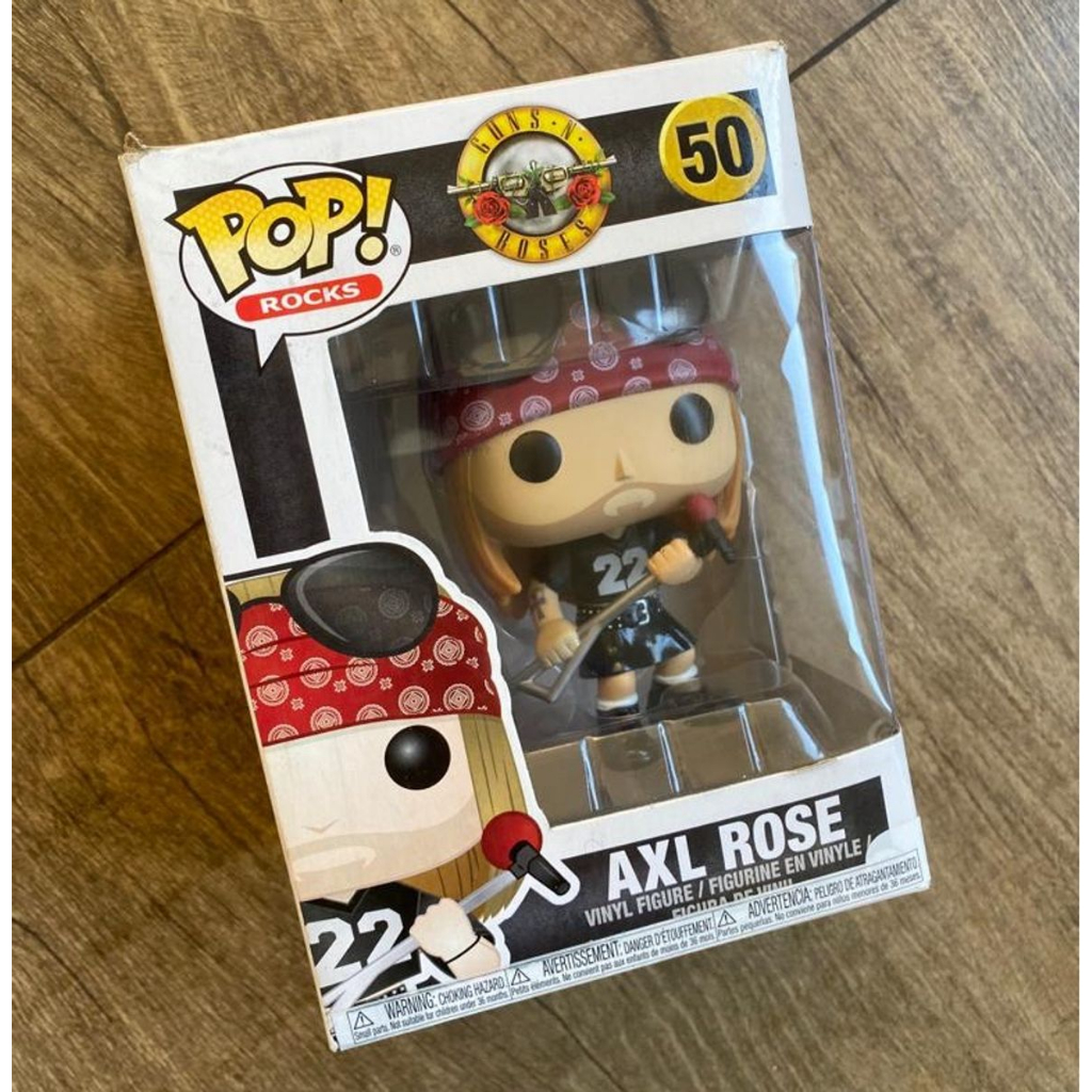 FUNKO POP! ROCKS: Guns N Roses - Axl Rose | Shopee Brasil