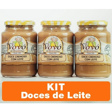 Kit Doces de Leite Tradicionais | Shopee Brasil