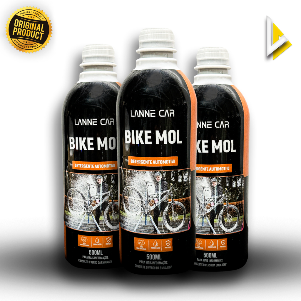 Bike Mol - Detergente Automotivo -LANNE CAR- 500ml | Shopee Brasil