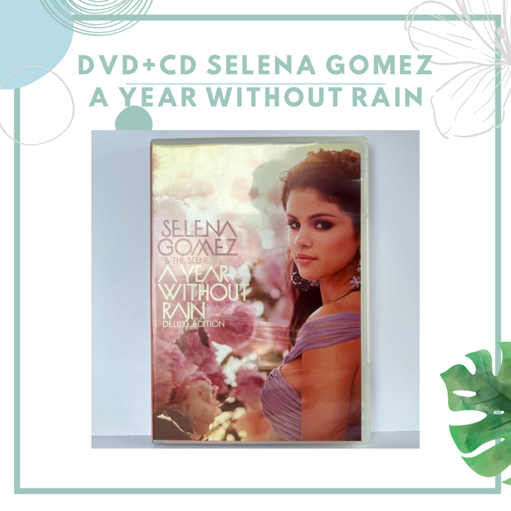 CD + DVD Selena Gomez A year without rain - Deluxe edition | Shopee Brasil