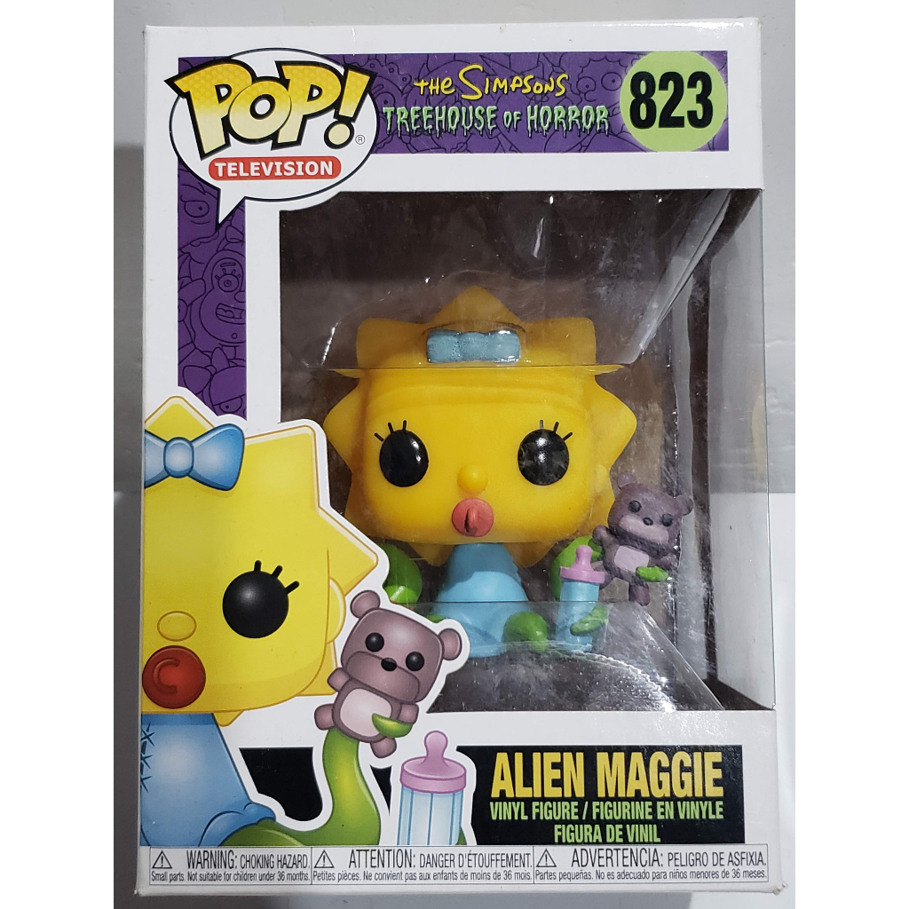 Funko Pop The Simpsons Alien Maggie 823 | Shopee Brasil