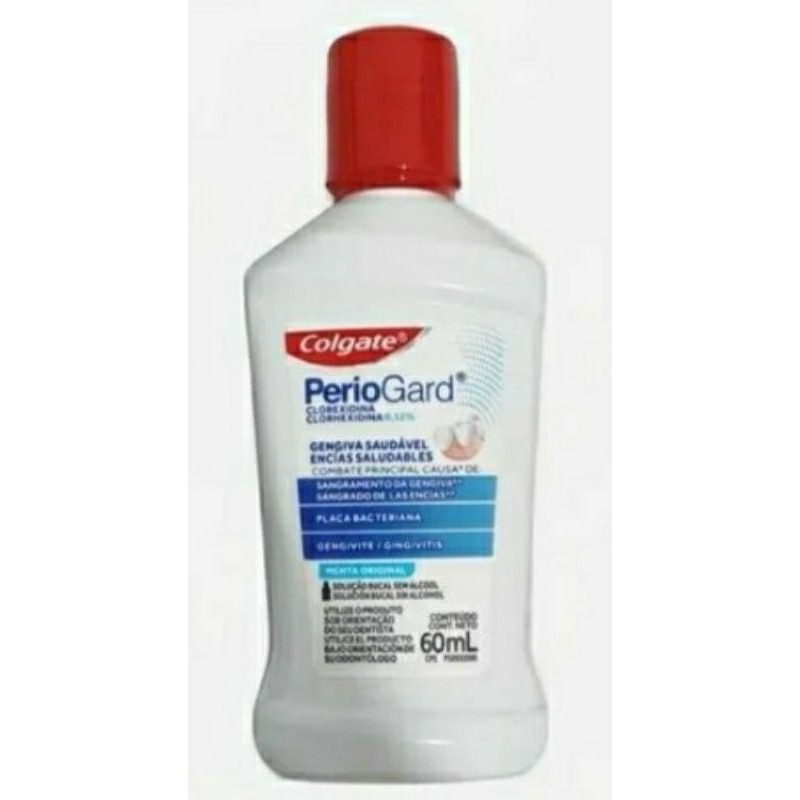 PERIOGARD enxaguante bucal com 60 ml - Colgate | Shopee Brasil