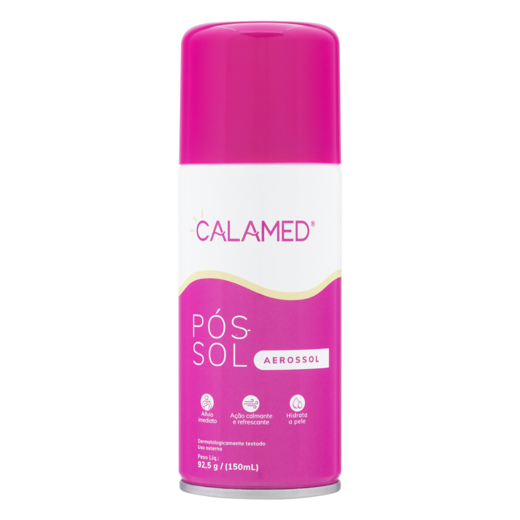 Pós-sol Cimed Calamina aerossol com 150mL | Shopee Brasil