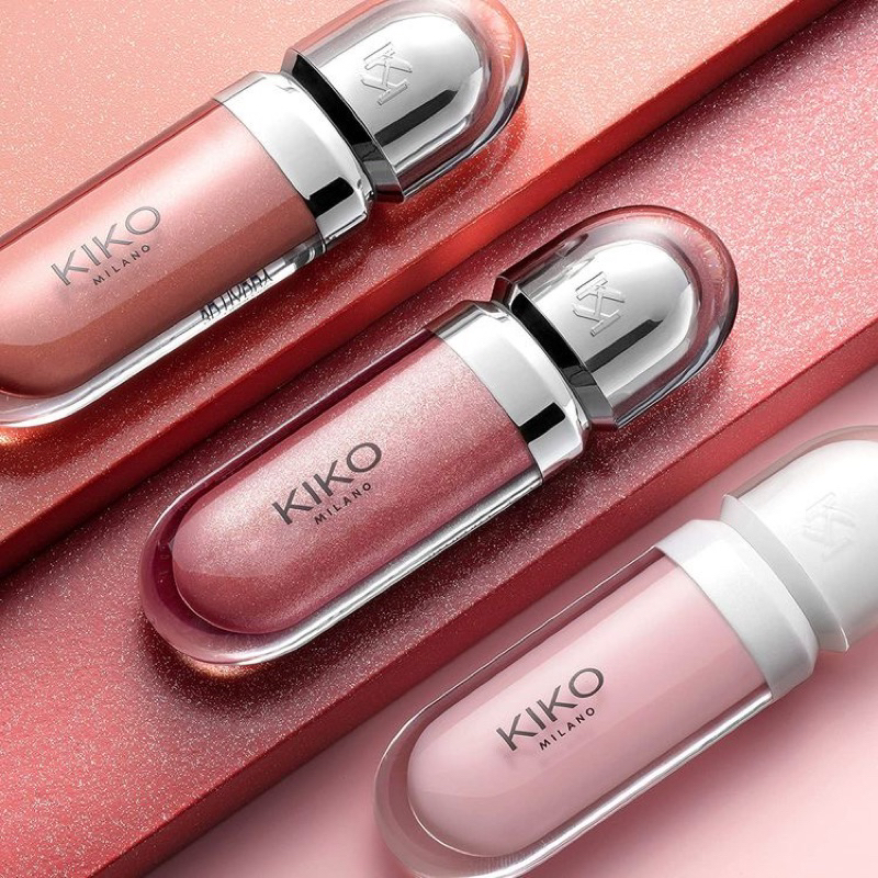 Gloss Hydra 3D Kiko Milano (várias cores) Lipgloss importado | Shopee Brasil