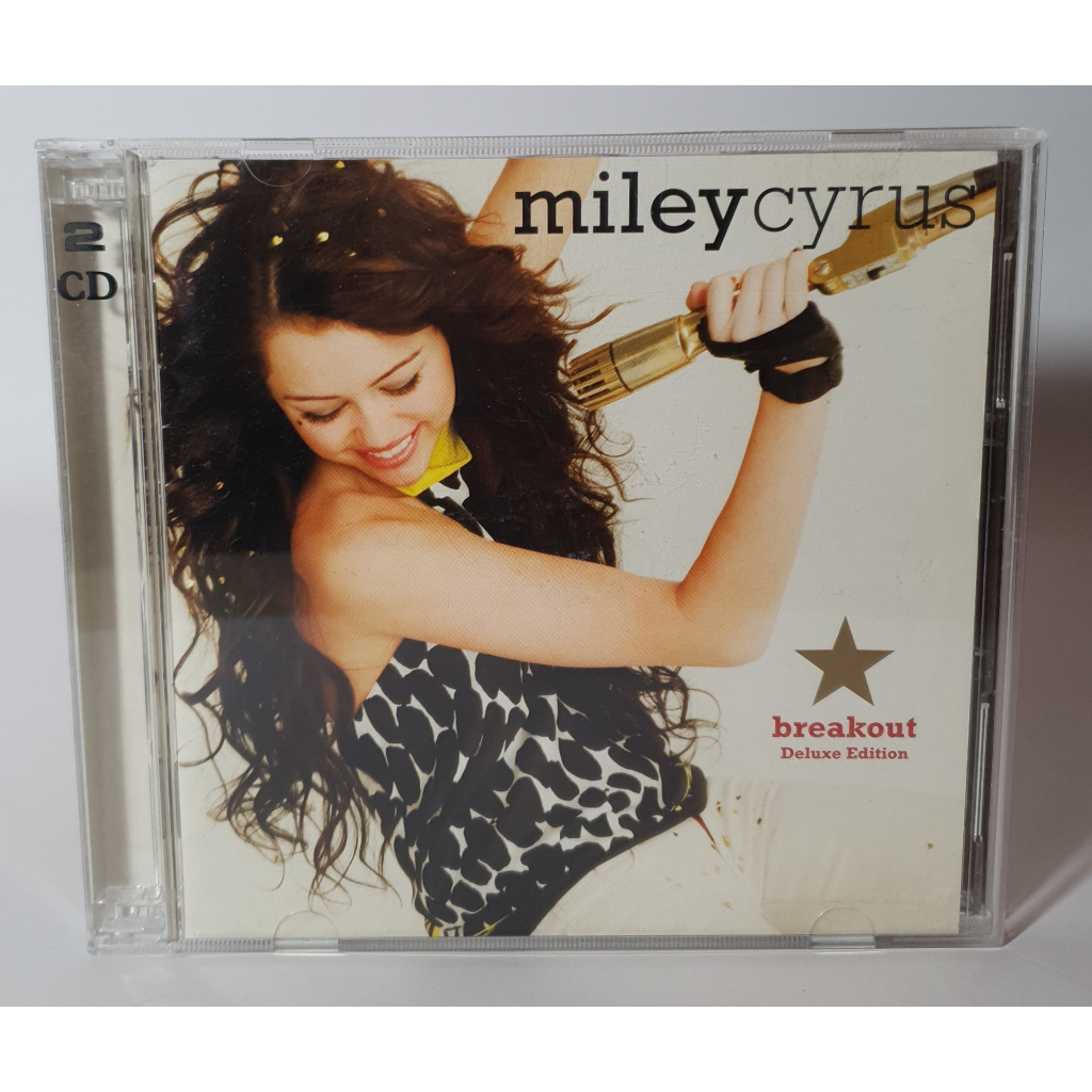 CD + DVD Miley Cyrus - Breakout Deluxe Edition JAPONÊS | Shopee Brasil