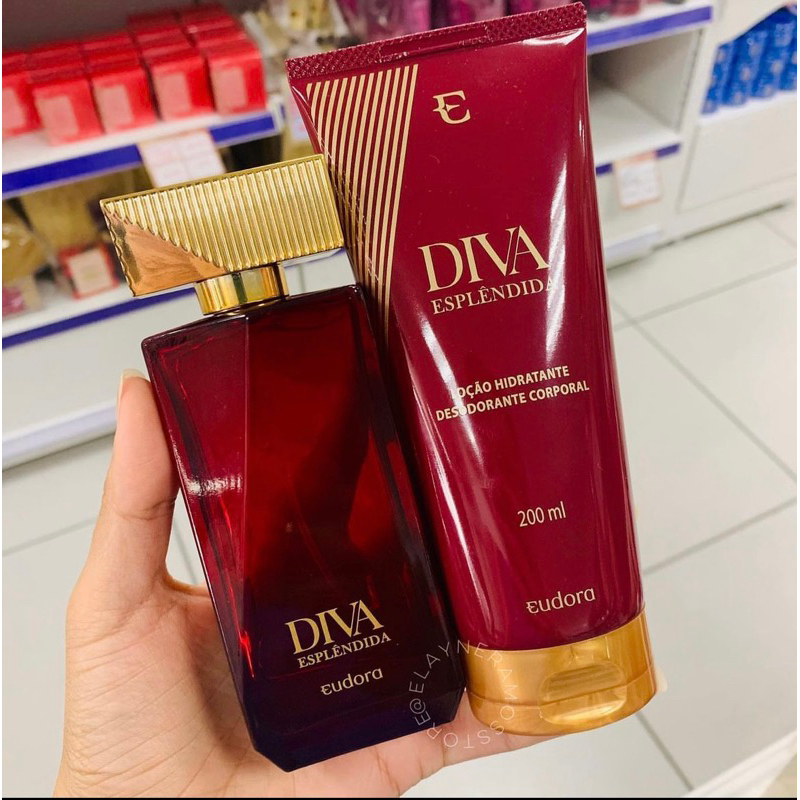 Perfume Diva Esplêndida Eudora | Shopee Brasil