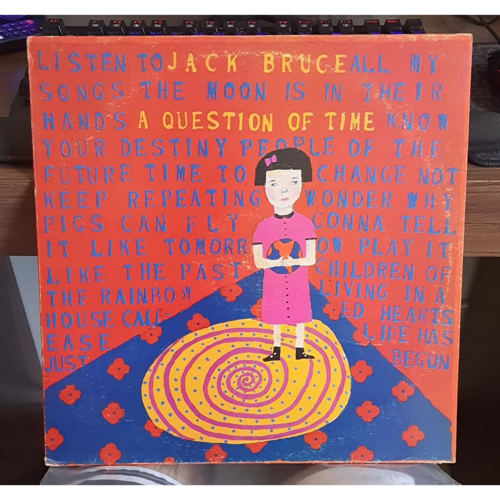 LP Jack Bruce - A question Time (COM ENCARTE INTERNO) | Shopee Brasil