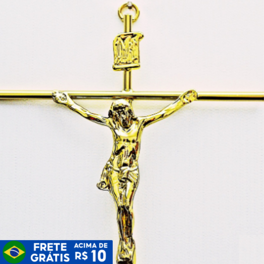 Crucifixo De Metal para Parede Pequeno 21 Cm Presente R05 | Shopee Brasil