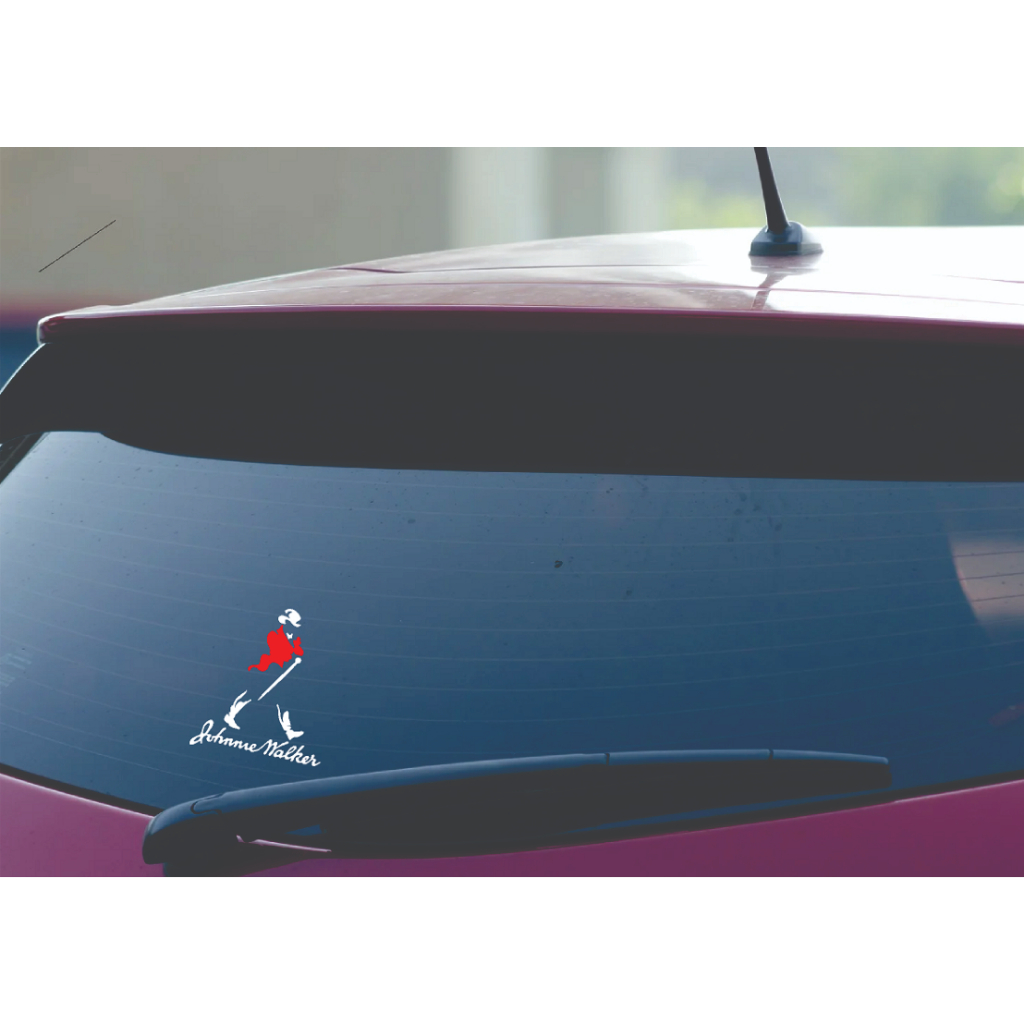 adesivo logo johnniewolker personalizado para tambor adega carro moto ...