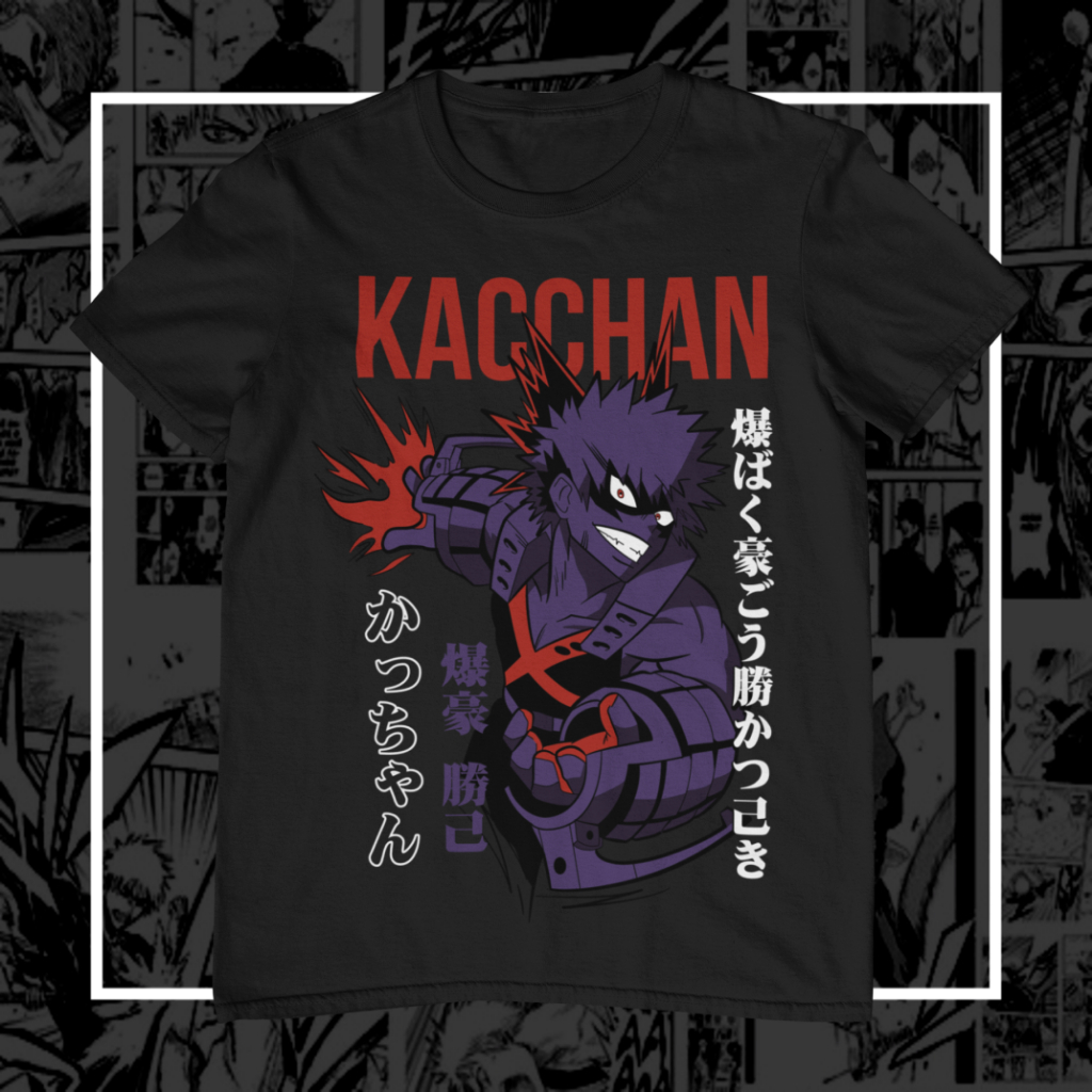 Camisa Camiseta Boku No Hero My Academia Kachan | Shopee Brasil