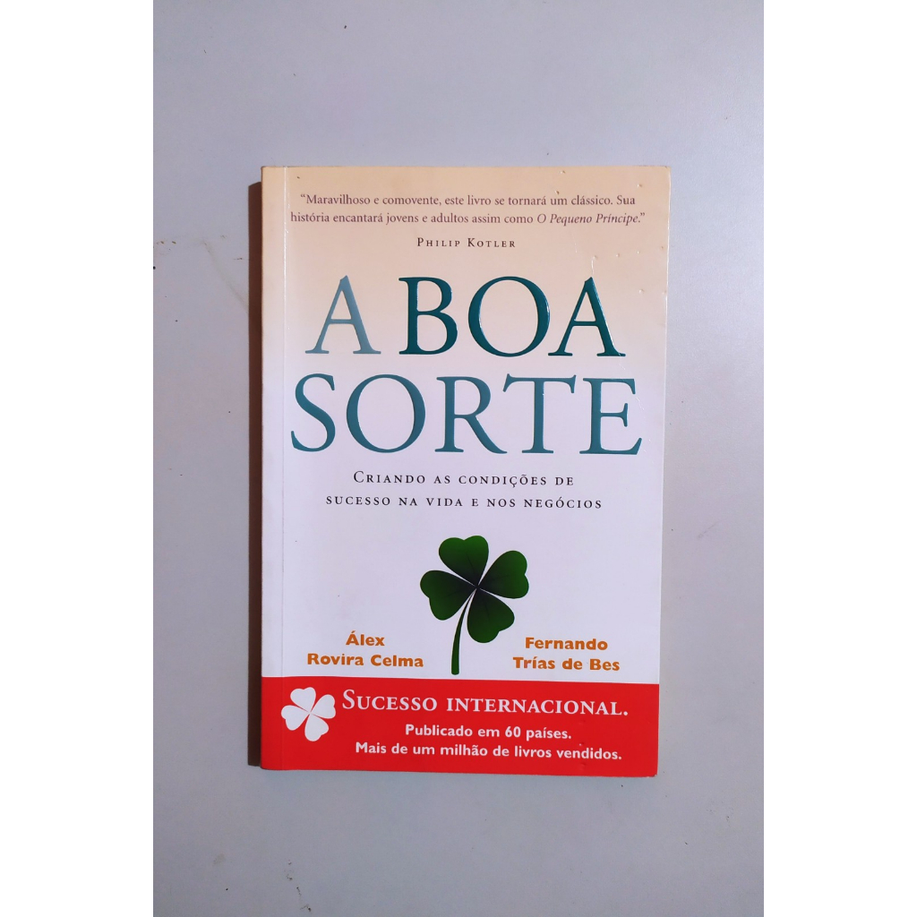 A Boa Sorte - Alex Rovira Celma | Shopee Brasil