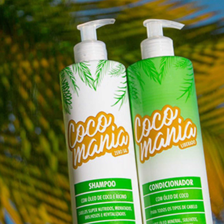 Linha Capilar Coco Mania Flor e Mattos | Shopee Brasil