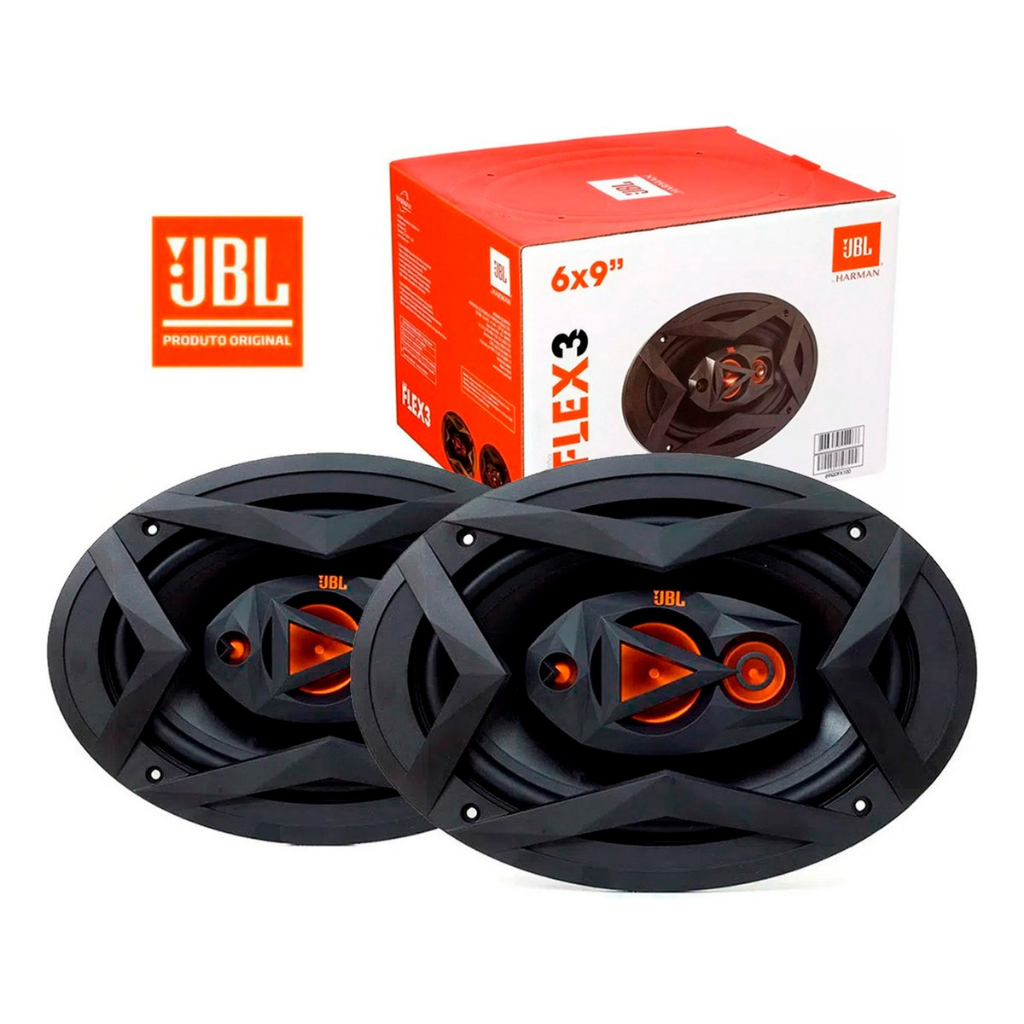 Par Falante 6x9 Oval Jbl Flex3 69qdfx100 Triaxial 200w Rms | Shopee Brasil
