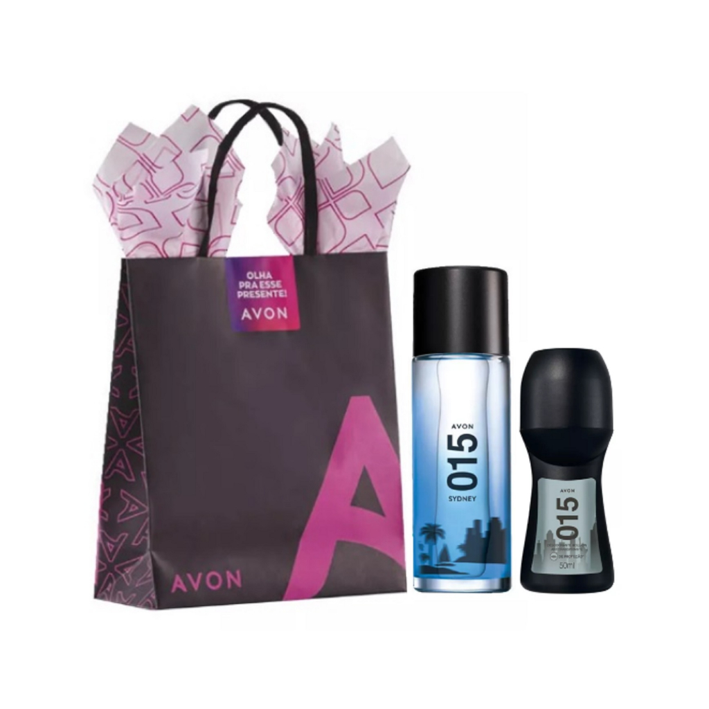 Avon Presente 015 Deo Colônia Sydney 100ml e Desodorante ...