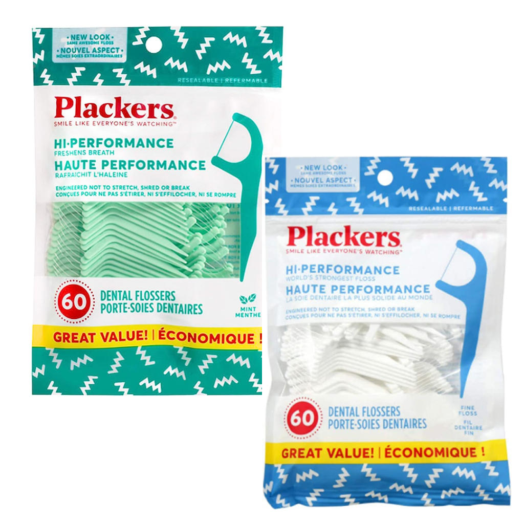 Fio dental Plackers hi-performance Original pack-60 | Shopee Brasil