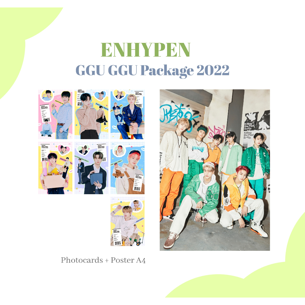 Kit Enhypen GGU GGU Package | Shopee Brasil