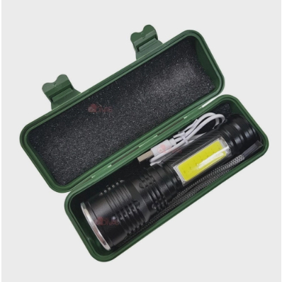 Mini Lanterna de Led Recarregável Zoom Forte | Shopee Brasil