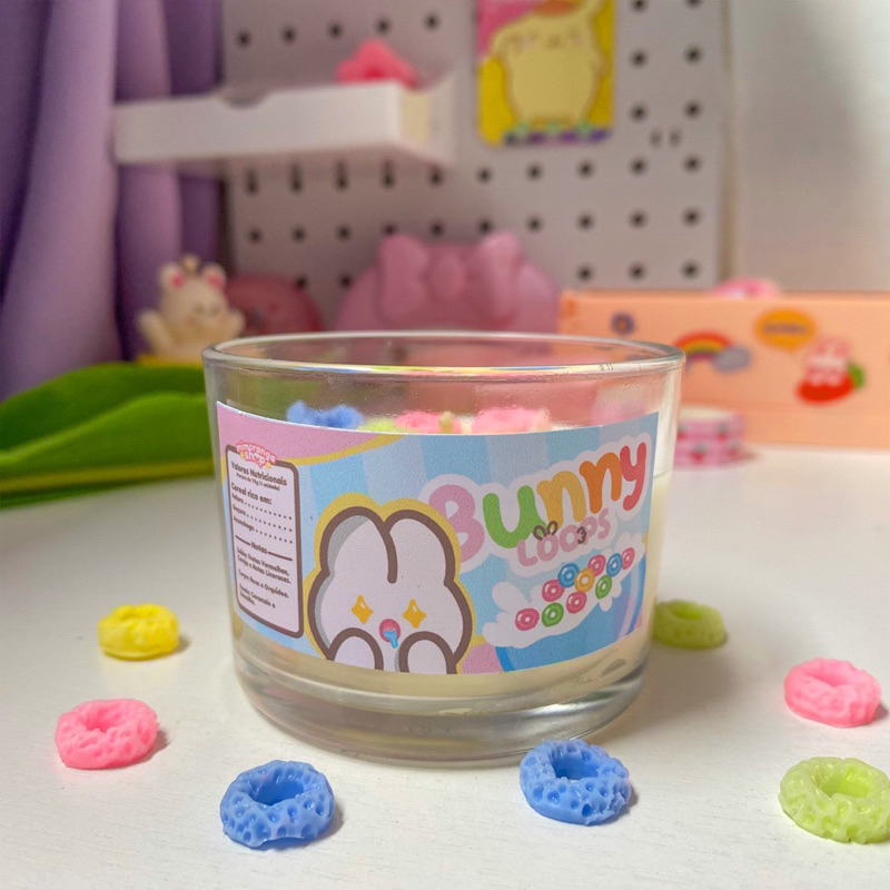 Vela Aromática Bunny Loops | Shopee Brasil