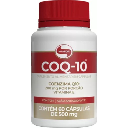 Coenzima Q10 Coq-10 C/60 Capsulas 500mg Vitafor | Shopee Brasil