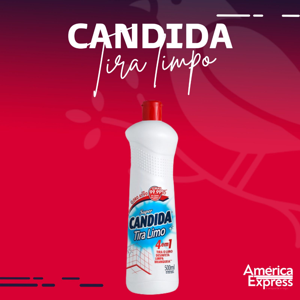 Desinfetante Tira-Limo Super Candida Squeeze 500ml | Shopee Brasil